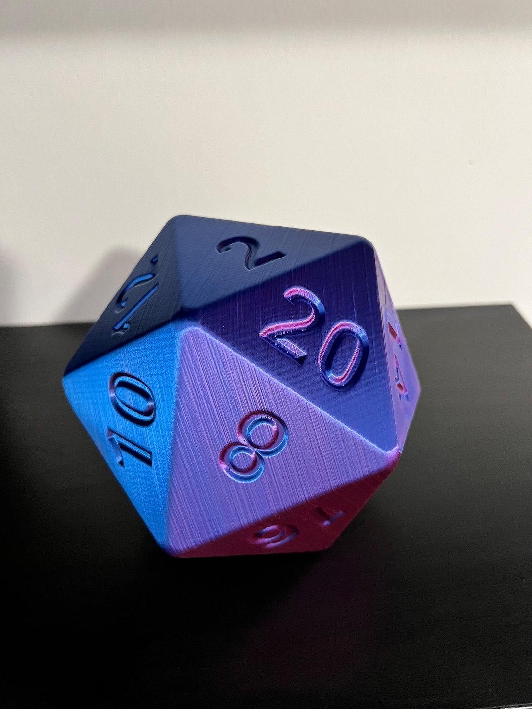 Large D20 Dice 3D Printed for Tabletop Roleplaying DND - Etsy UK