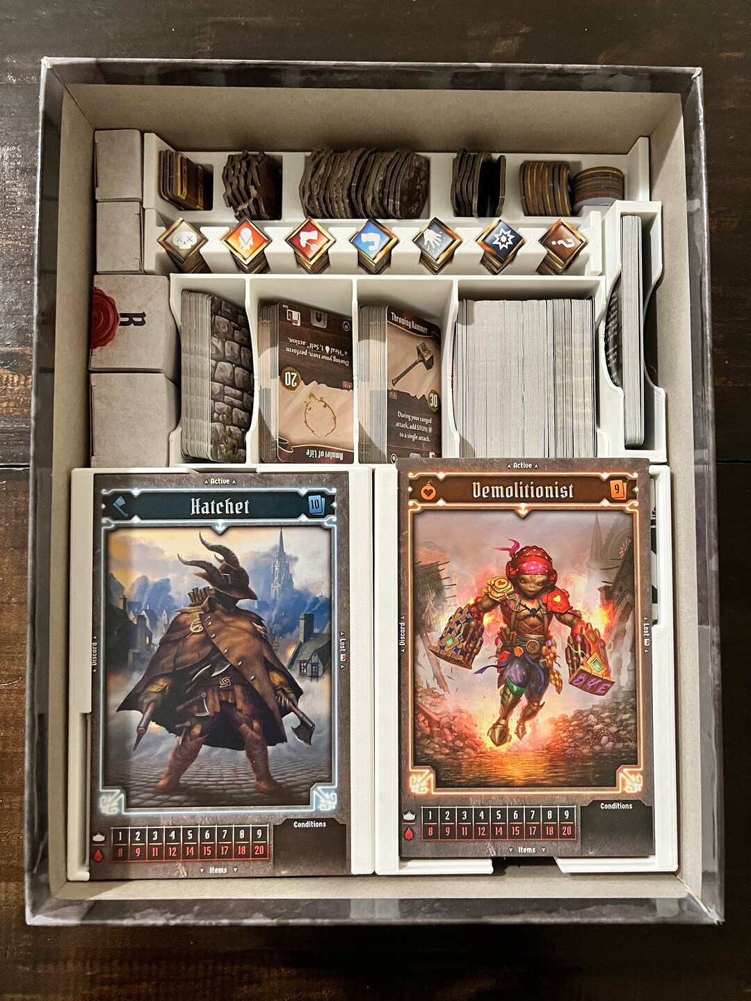 Gloomhaven Jaws of the Lion Organizer Box Inserts for Gloomhaven JOTL ...