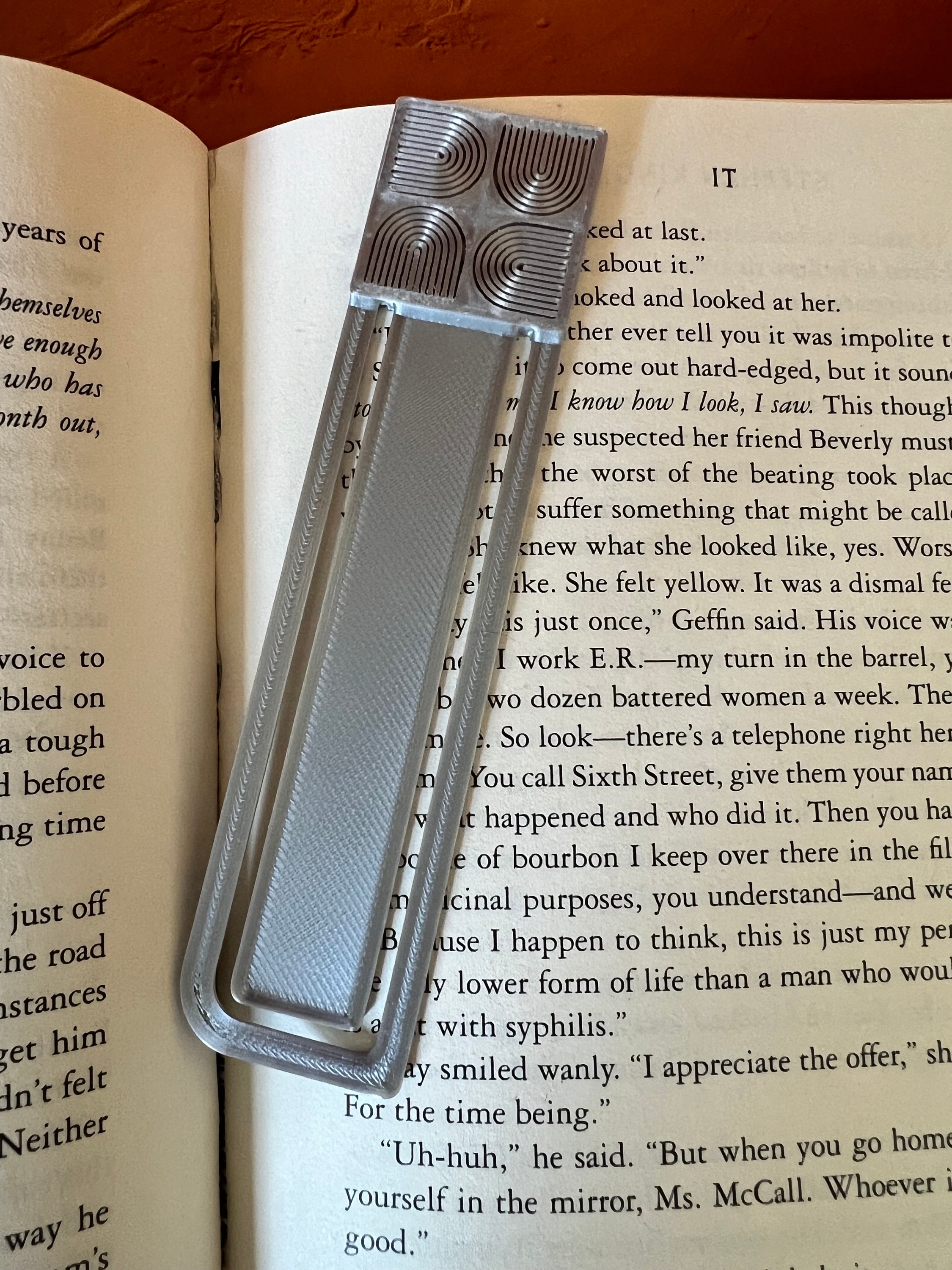 Dune Bookmark – Art Deco Style Sci-fi Page Marker – Book Lover Gift ...