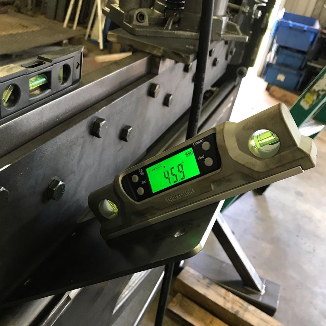 36 Inch Hydraulic Press Brake - DXF Files and Build Plans - DIGITAL ...