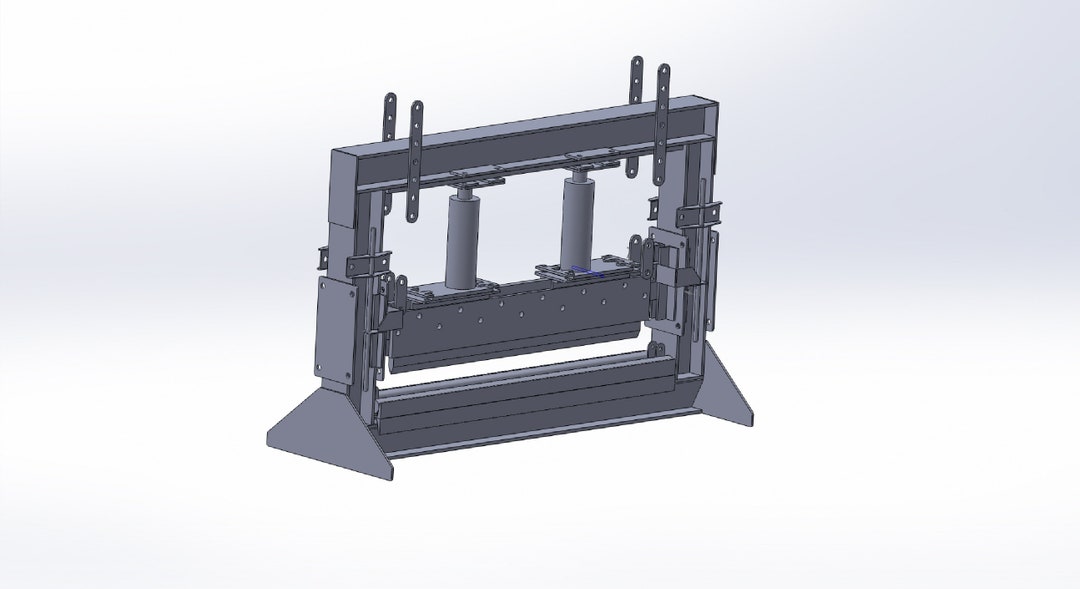 36 Inch Hydraulic Press Brake - DXF Files and Build Plans - DIGITAL ...
