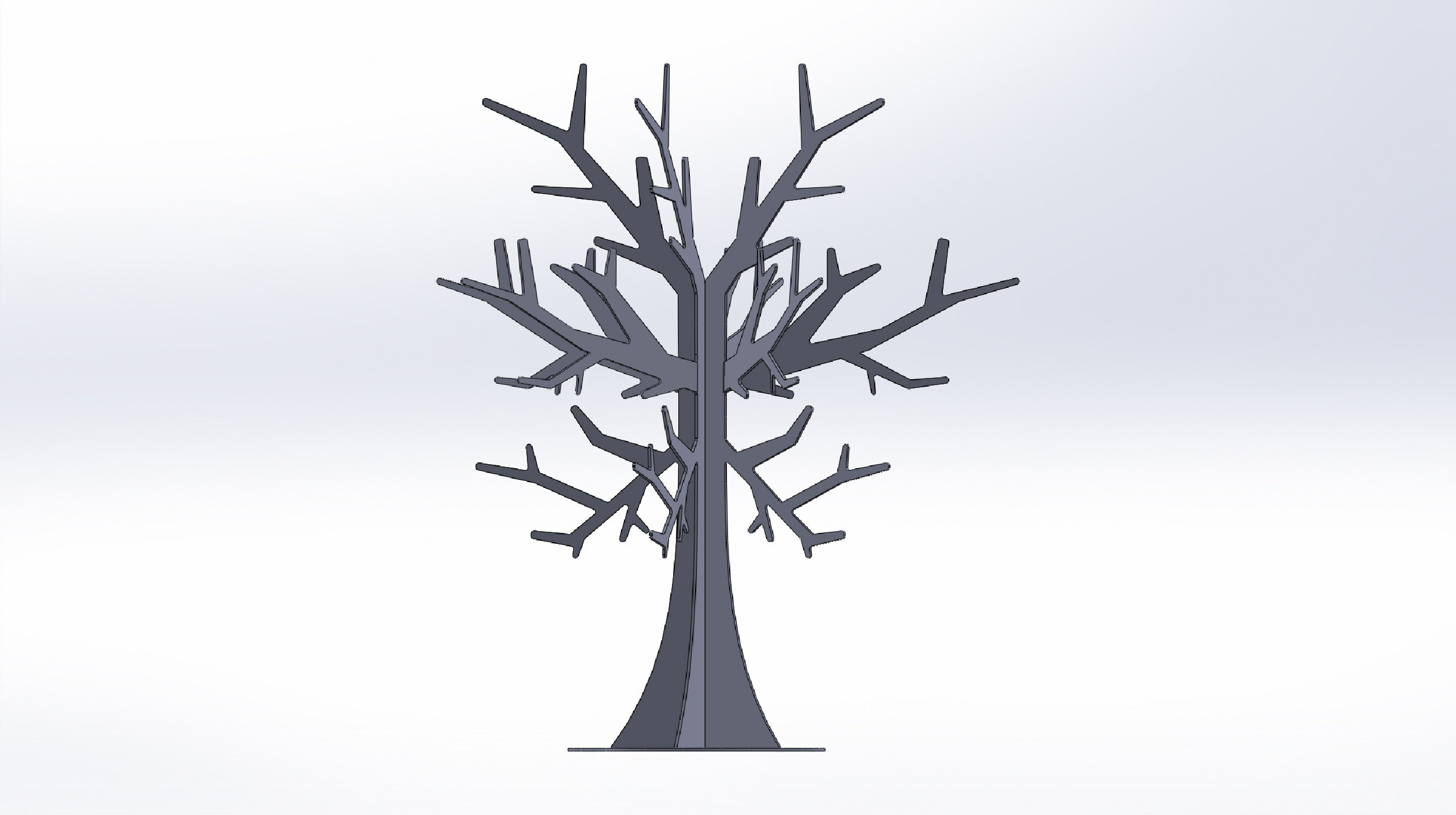 Donut Tree / Steel Tree DXF Files - Etsy