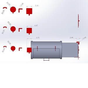 DXF FILES for Smoker or BBQ Pit Parts - Air Intake, Hinges, Handles ...