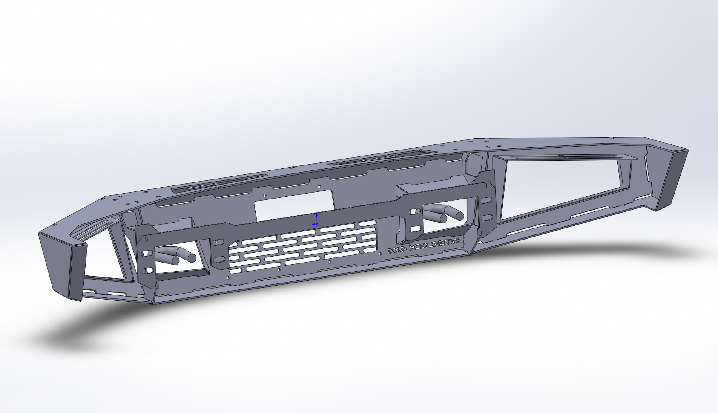 2017 to 2022 Ford F250 F350 Custom Front Bumper DXF Files - DIGITAL ...