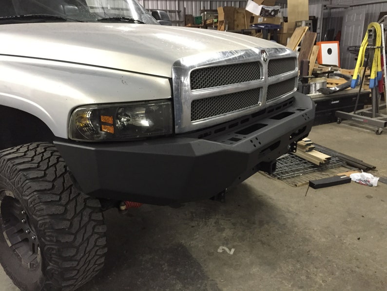 DXF Files - 2nd Gen Dodge Ram 2500 3500 Cummins Front Bumper - DIGITAL ...