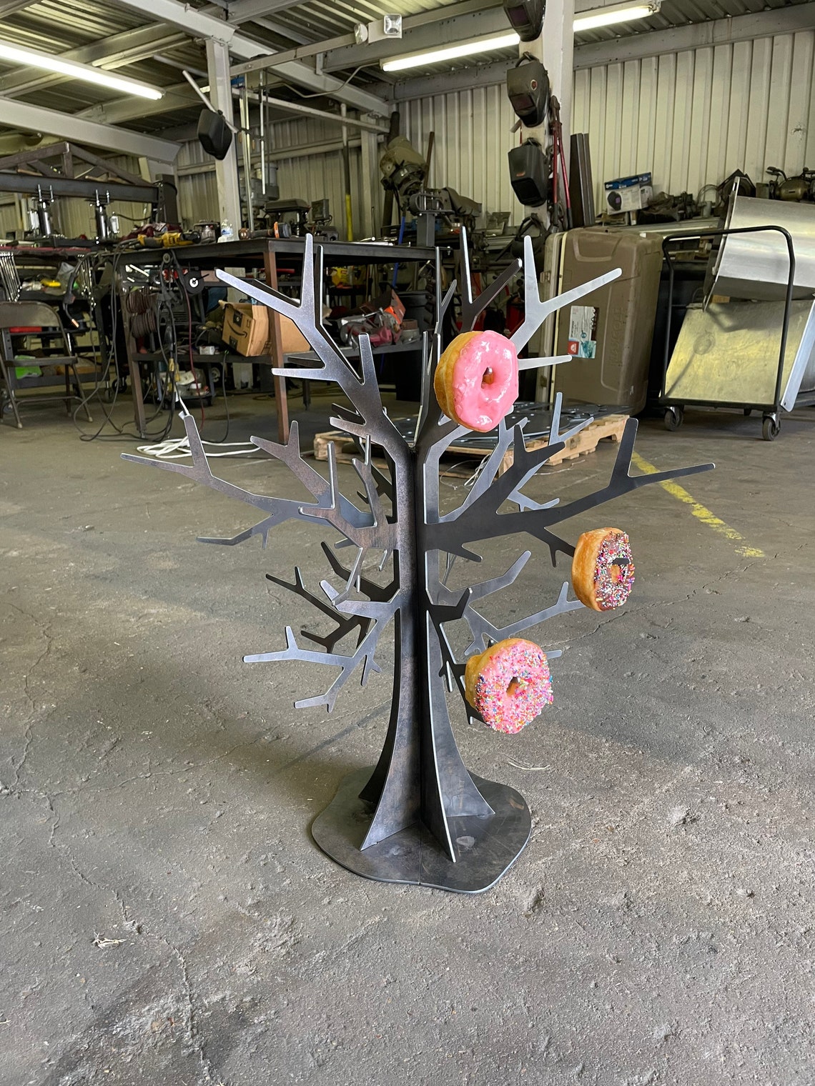 Donut Tree / Steel Tree DXF Files - Etsy