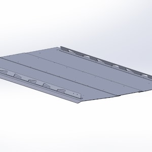 Polaris Ranger Crew Aluminum Roof - DXF Files - DIGITAL FILE - Etsy