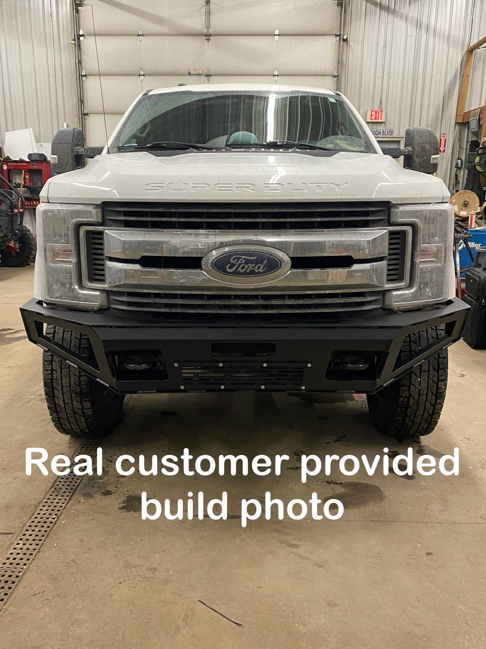 2017 to 2022 Ford F250 F350 Custom Front Bumper DXF Files - DIGITAL ...