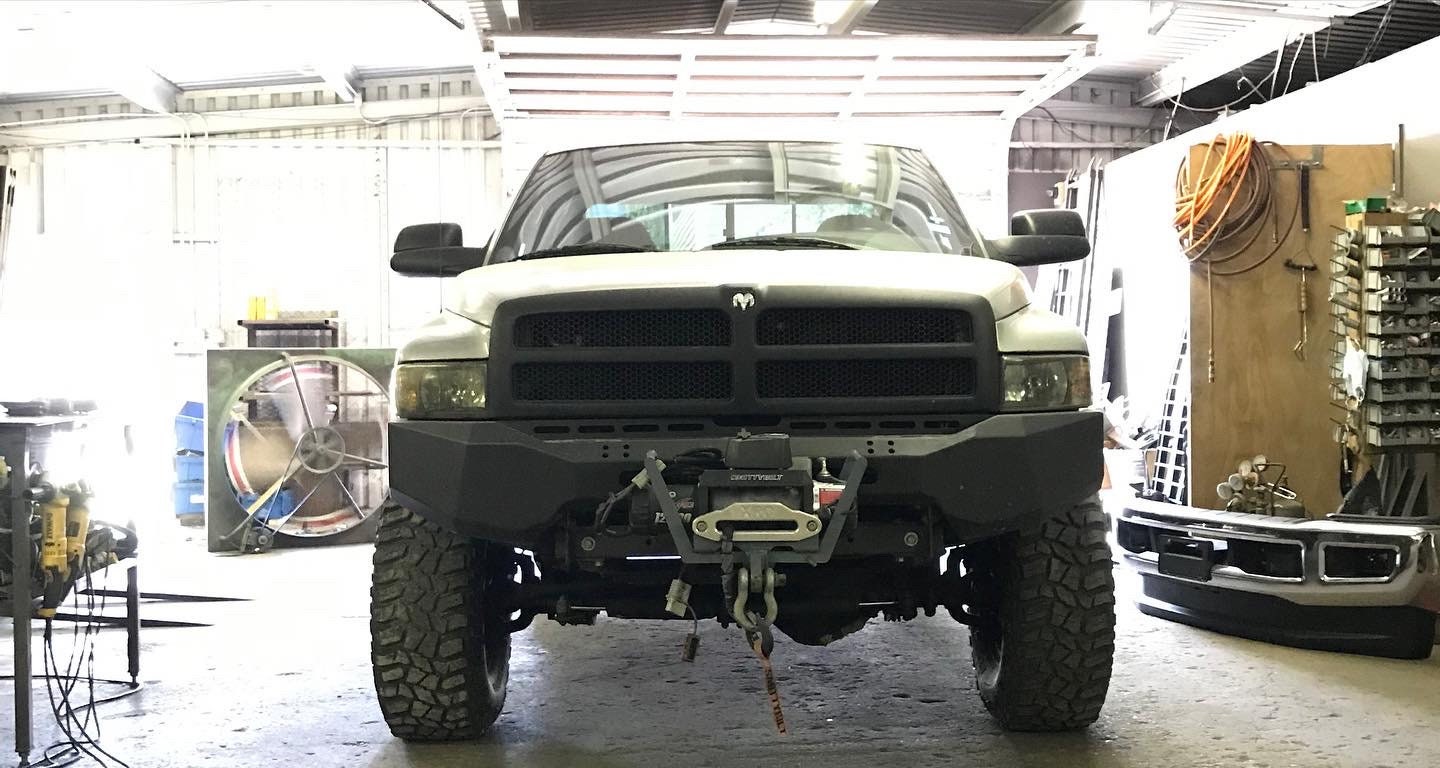 DXF Files - 2nd Gen Dodge Ram 2500 3500 Cummins Front Bumper - DIGITAL ...