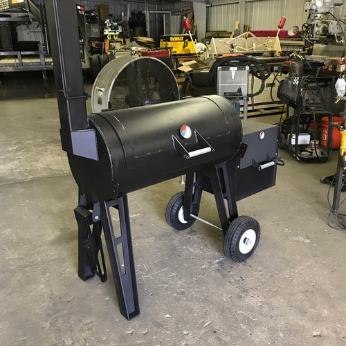 Build Your Own Smoker Pit DXF Files and Build Plans - Etsy
