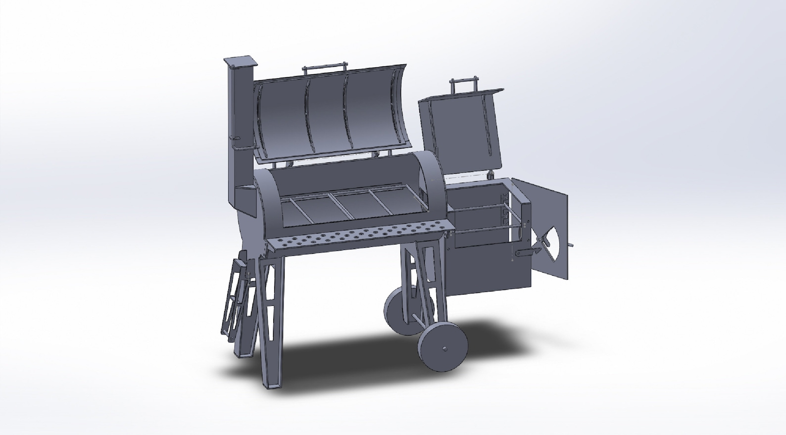 Build Your Own Smoker Pit - DXF Files and Build Plans - DIGITAL FILE - Etsy