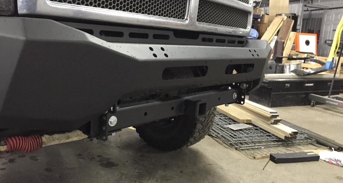 DXF Files - 2nd Gen Dodge Ram 2500 3500 Cummins Front Bumper - DIGITAL ...