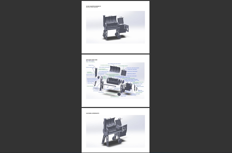 Build Your Own Smoker Pit - DXF Files and Build Plans - DIGITAL FILE - Etsy