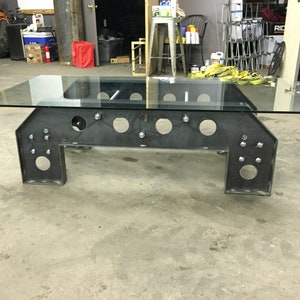 Industrial Coffee Table DXF Files and Build Plans - DIGITAL FILE - Etsy