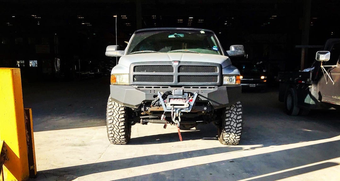 DXF Files - 2nd Gen Dodge Ram 2500 3500 Cummins Front Bumper - DIGITAL ...