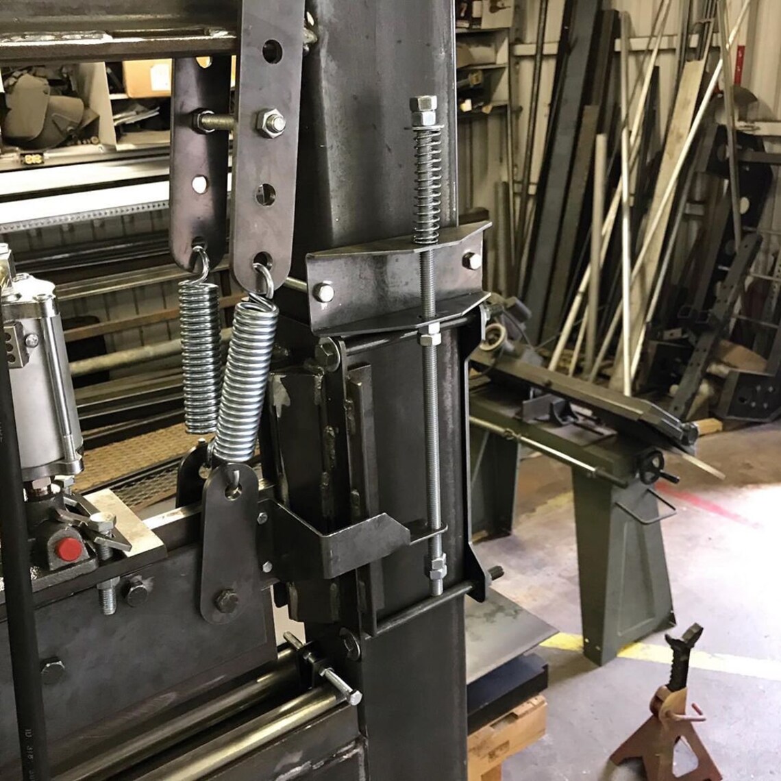 DXF Files and Build Plans 63 Inch Hydraulic Press Brake - Etsy