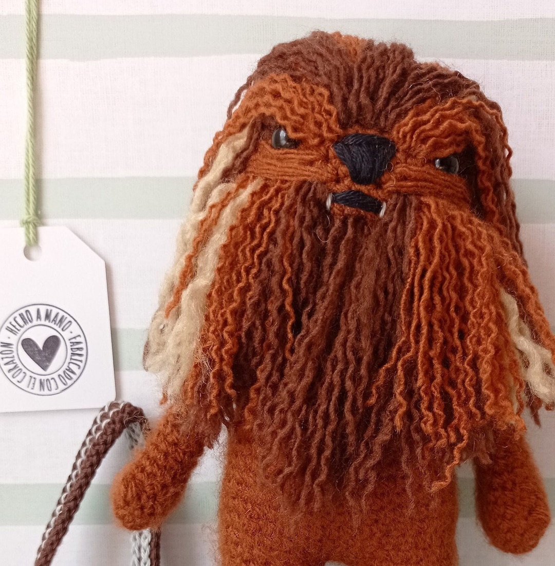 Chewbacca Amigurumi, Crochet Chewbacca, Crochet Plush, Star Wars ...