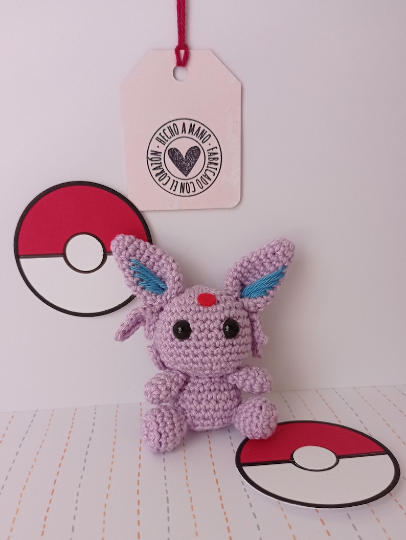 Pokemon Espeon / Amigurumi / Crochet Stuffed Animal / Backpack - Etsy