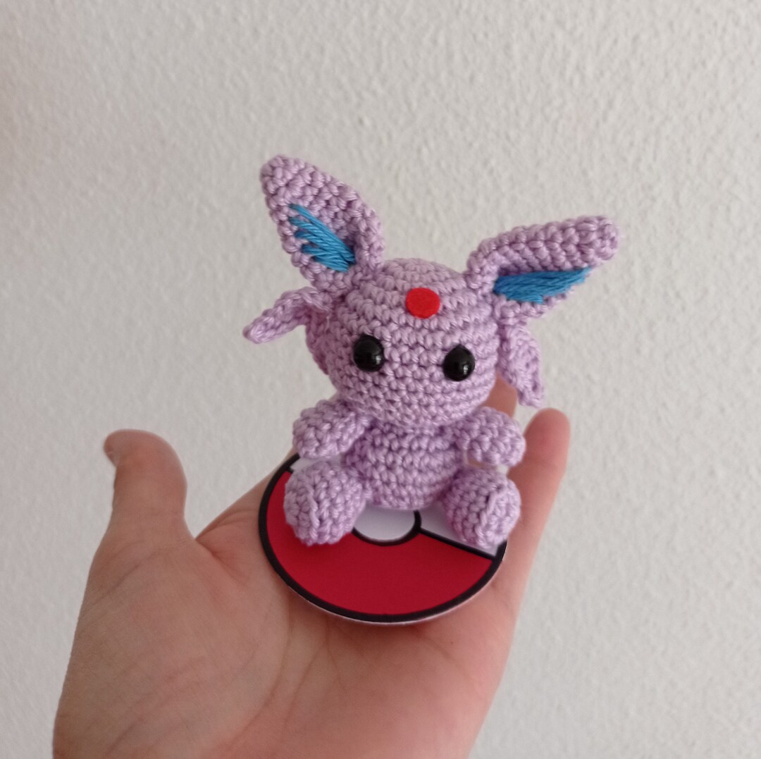 Pokemon Espeon / Amigurumi / Crochet Plush / Backpack Decoration / Room ...