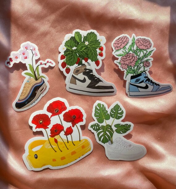 Sneaker Project Sticker Nike Air Force Air Max Croc | Etsy