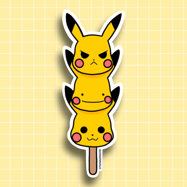 Pikachu Planner Stickers - Etsy