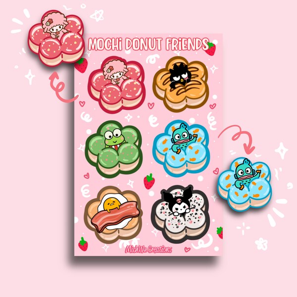 Mochi Sticker - Etsy