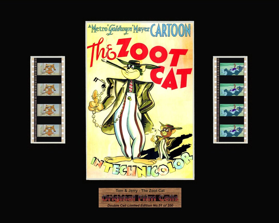 Tom and Jerry - the Zoot Cat - Etsy
