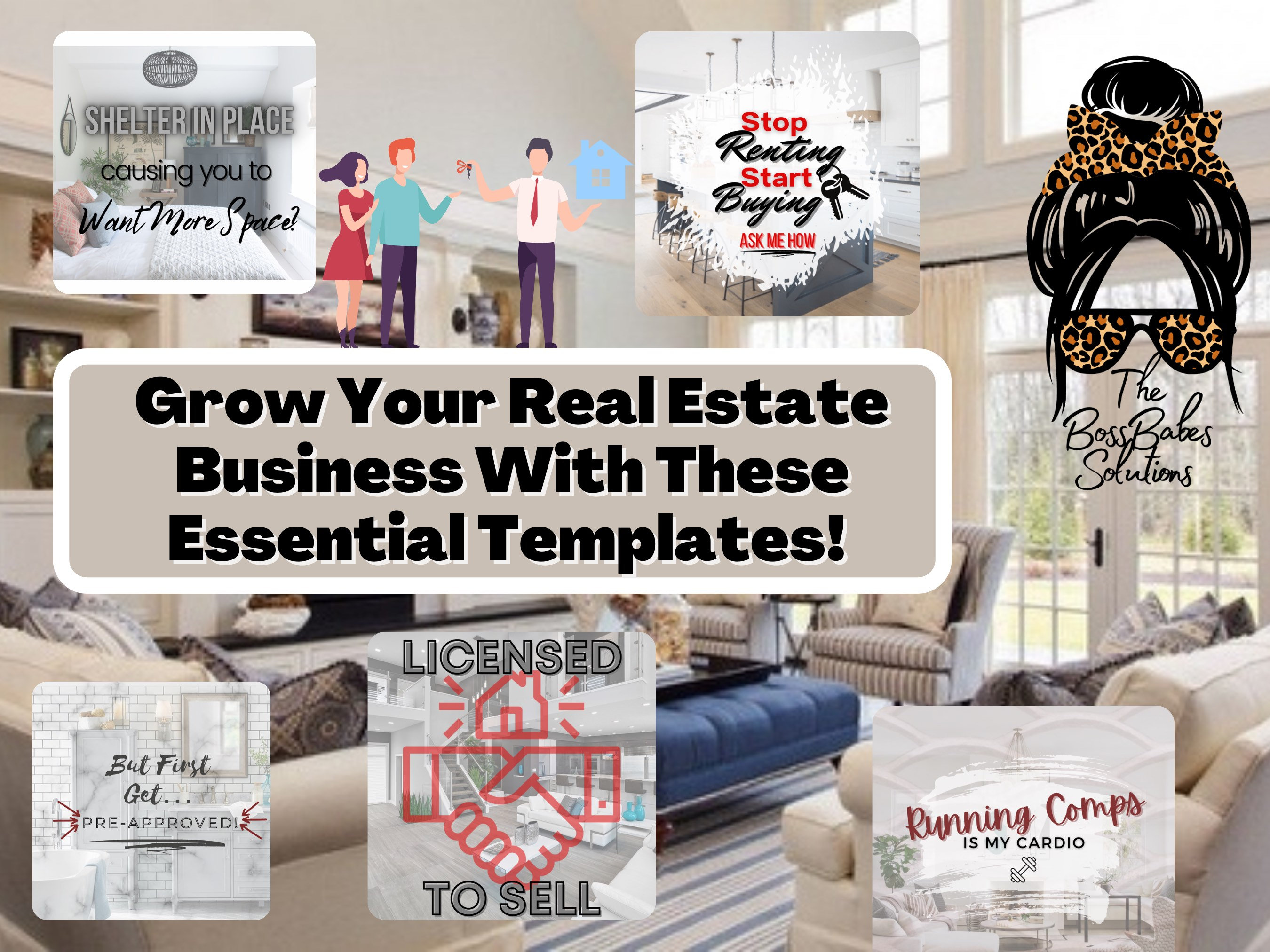 50 Realtor Bundle Social Media Posts for Instagram Facebook Reels Real ...