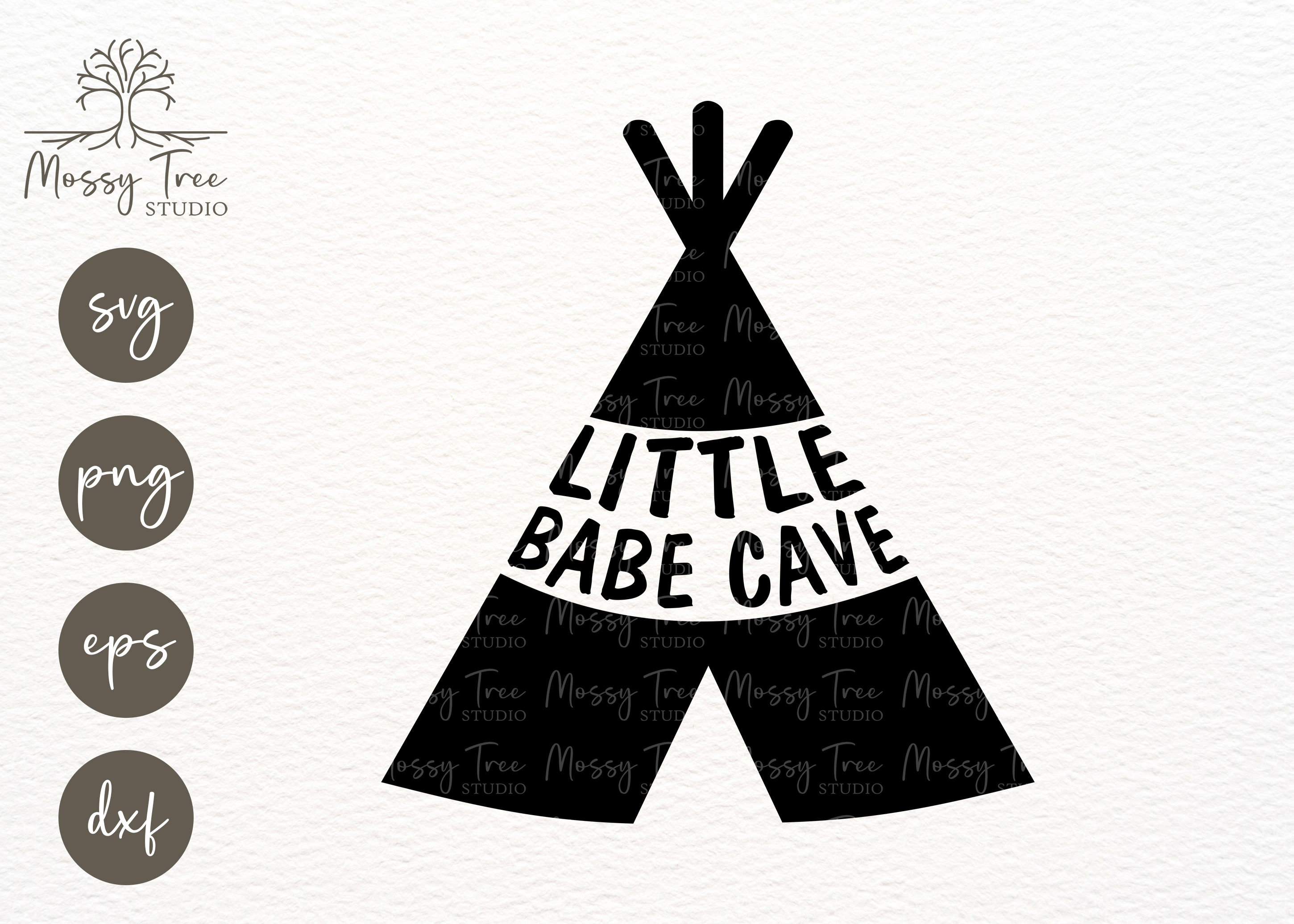 Little Babe Cave SVG | Teepee SVG | Nursery Pennant SVG | Kids Tshirt ...