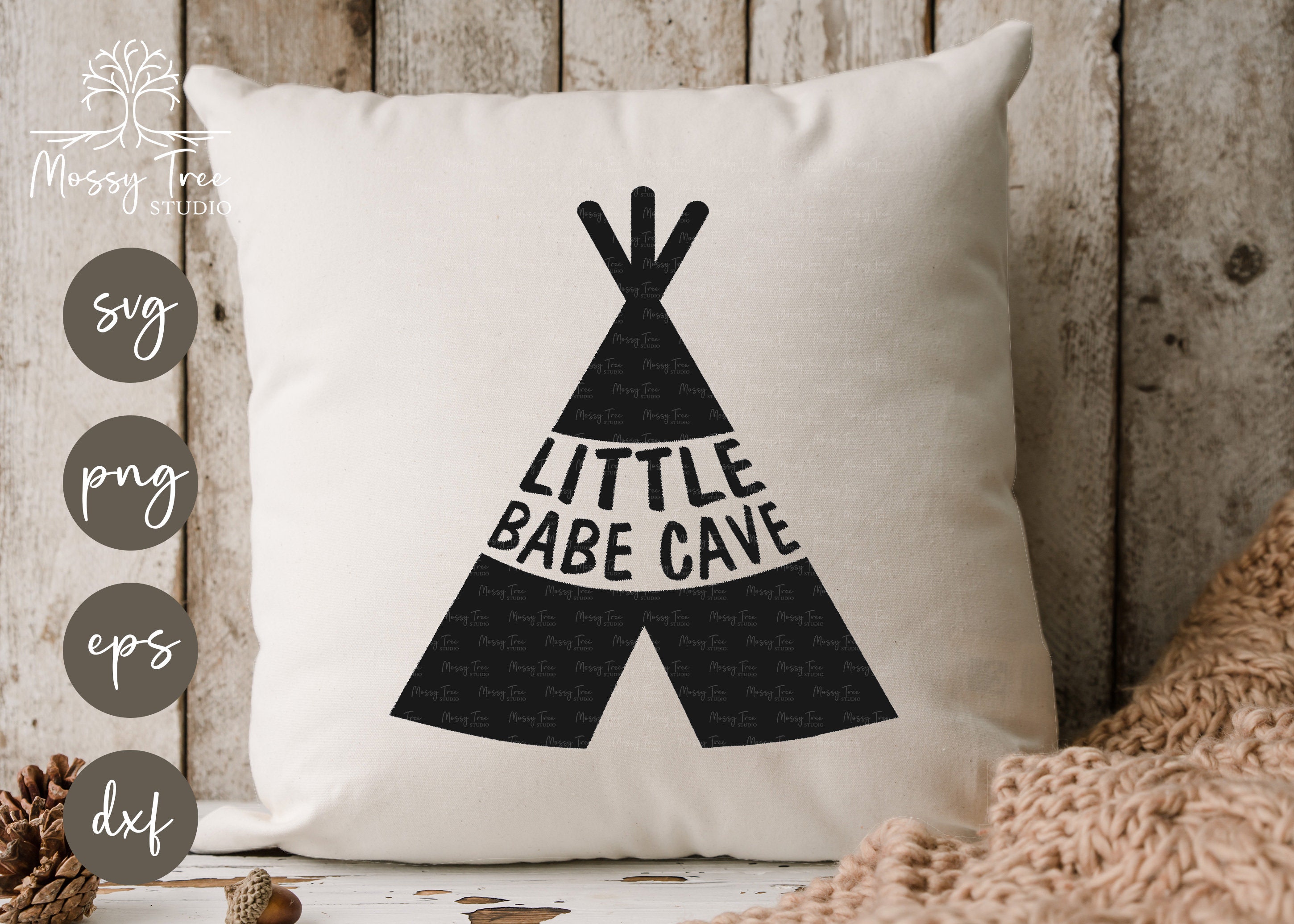 Little Babe Cave SVG | Teepee SVG | Nursery Pennant SVG | Kids Tshirt ...