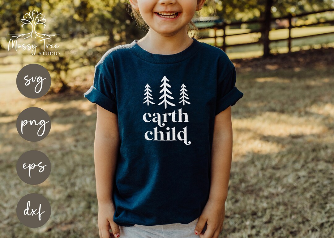 Boho Earth Child SVG | Nature Lover SVG | Kids Tshirt Design | Earth ...