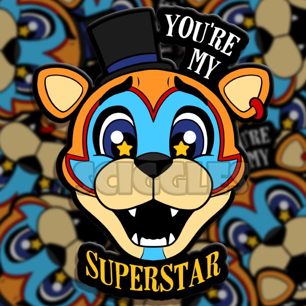 Freddy Fazbear Sticker - Etsy
