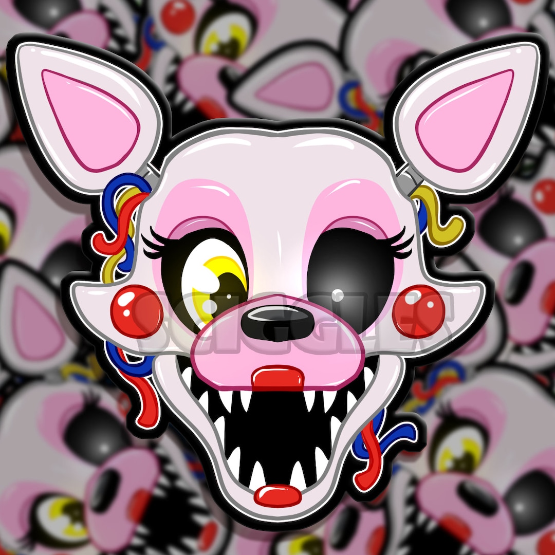 Five Nights at Freddy's Sticker FNAF Mangle - Etsy