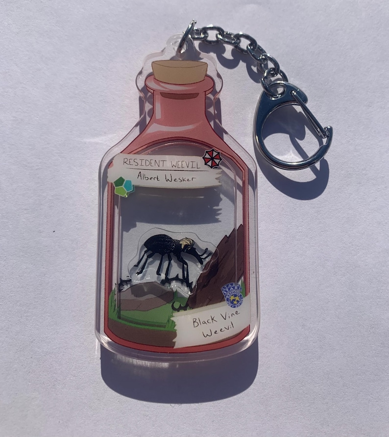 Resident Weevil Shaker Keychains - Etsy
