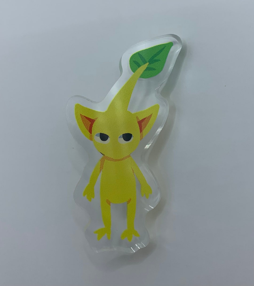 Yellow Plant Pik Fella Acrylic Pin - Etsy