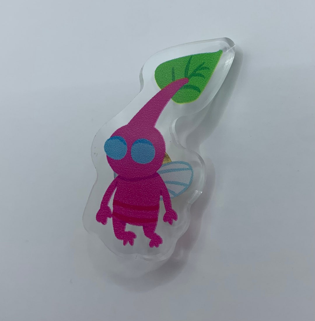 Winged Plant Pik Fella Acrylic Pin - Etsy