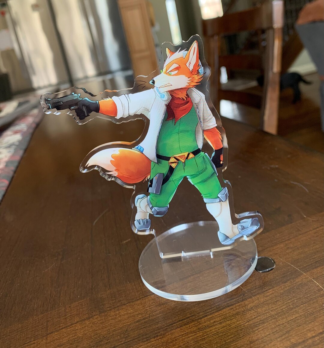 Space Fox Acrylic Standee - Etsy