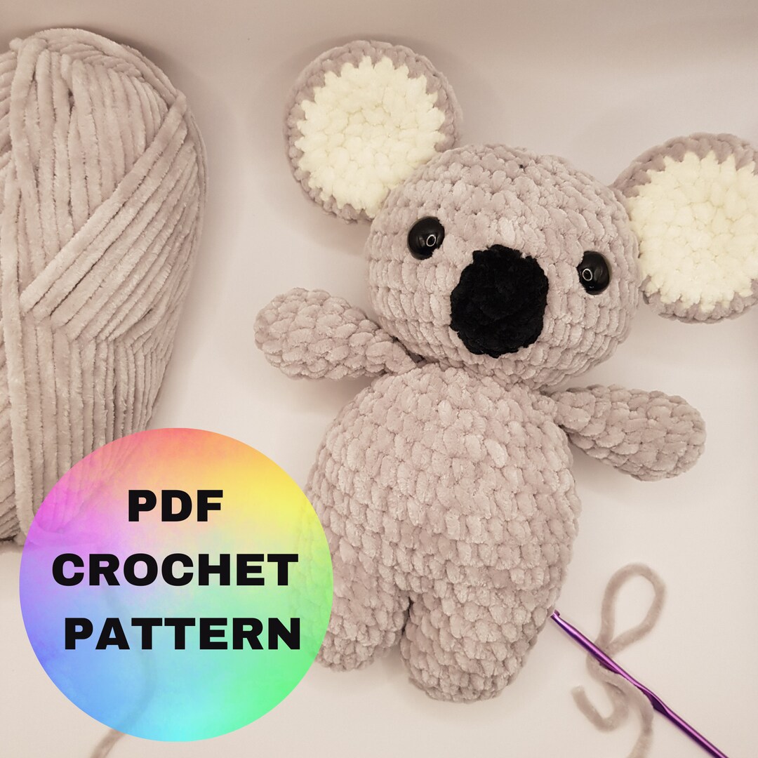 Crochet Koala Pattern / Amigurumi Koala / Koala Pattern - Etsy
