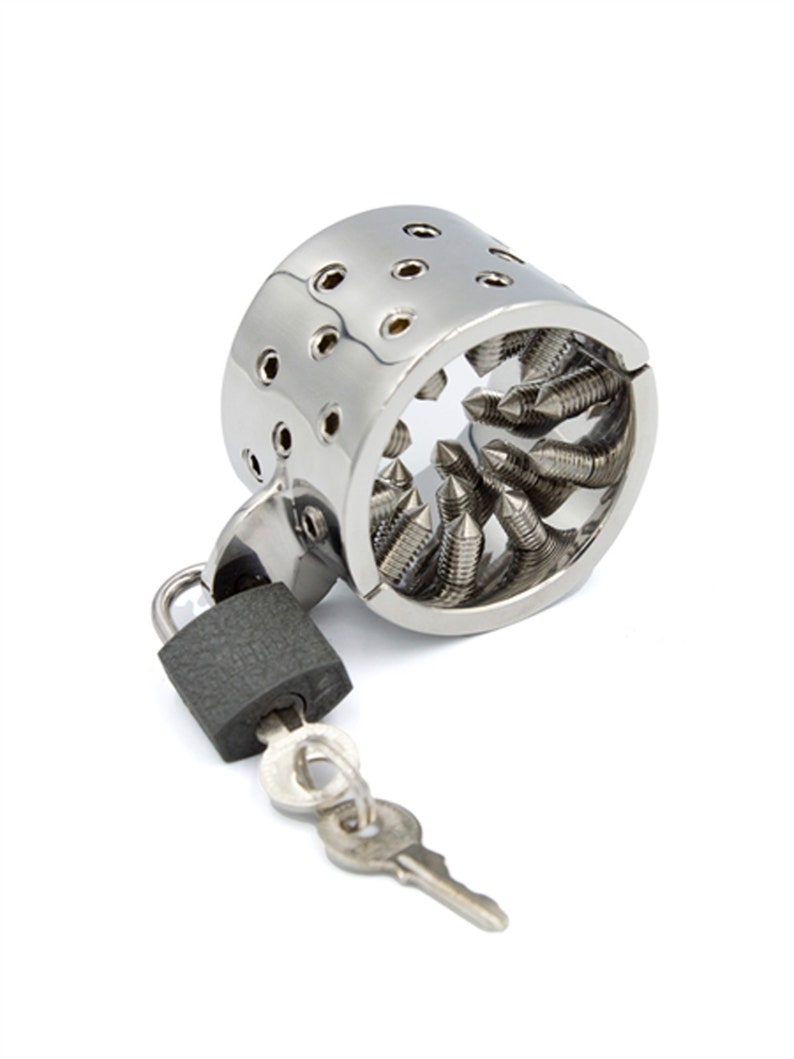 Testicle Torture With Sharp Spikes Made Of Stainless Steel Etsy