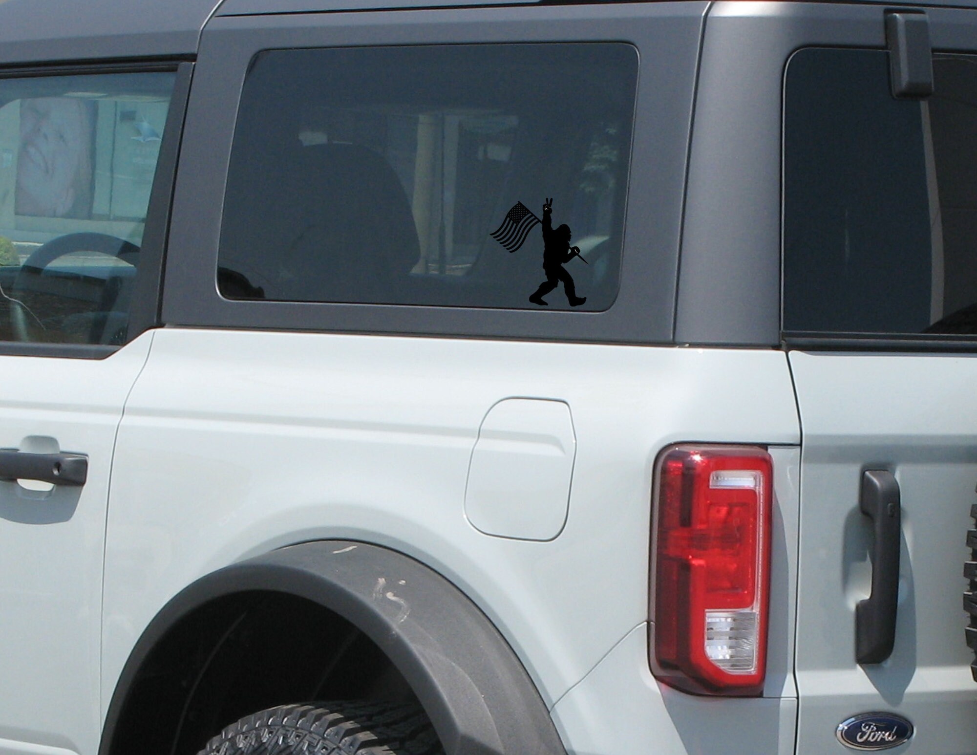 Vinyl Sasquatch Sticker (ford Bronco) - Etsy