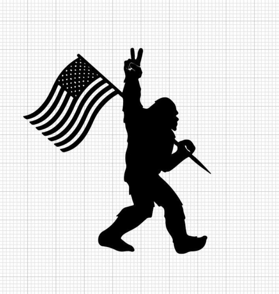 Vinyl Sasquatch Sticker (ford Bronco) - Etsy