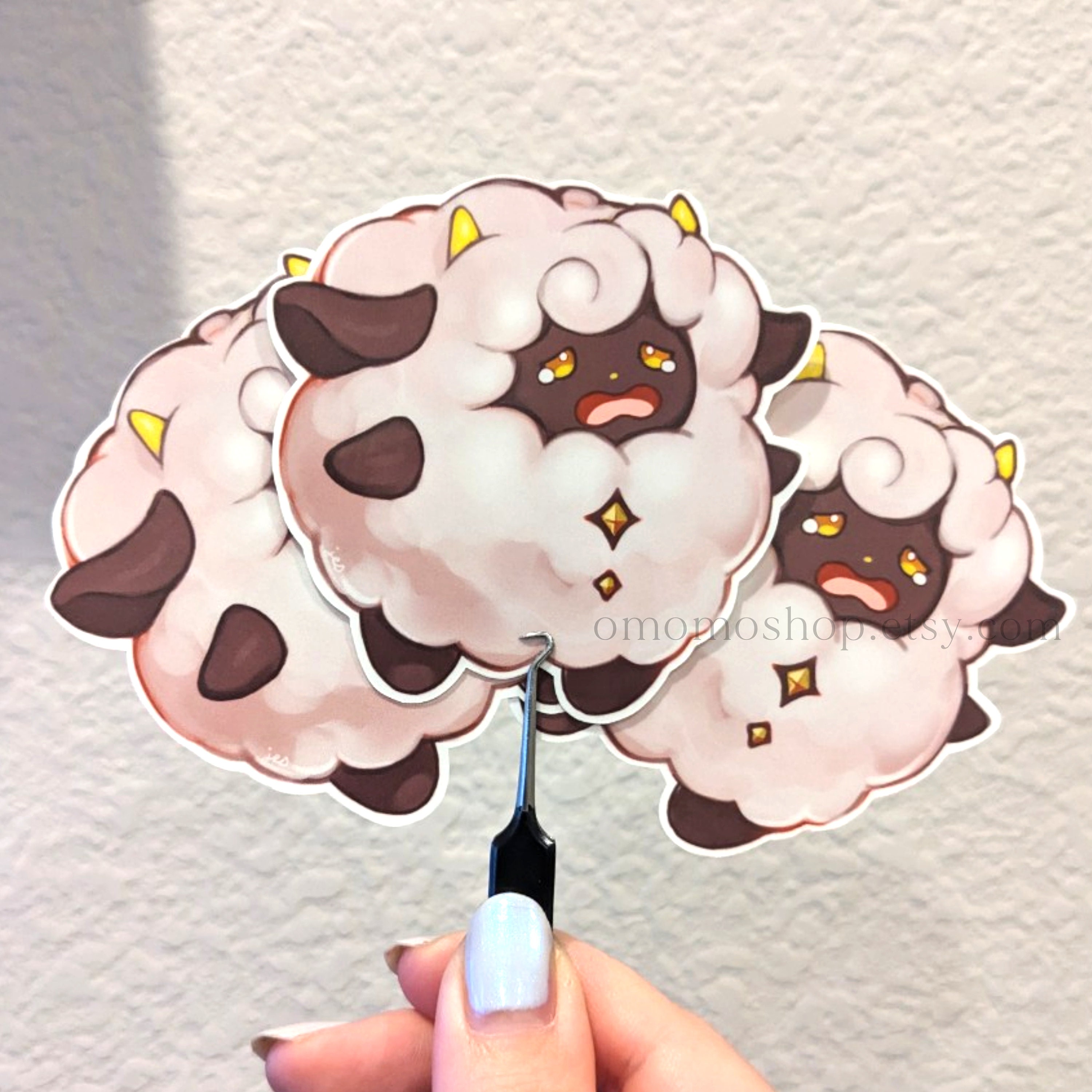 Lamball | Palworld | Cute Vinyl Sticker - Etsy