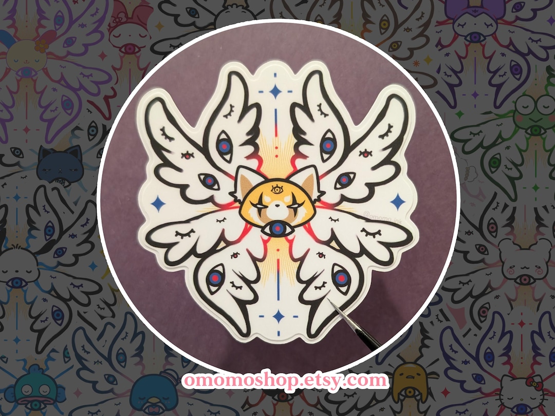 Mini Seraph Aggro Biblically Accurate Angel Vinyl Sticker - Etsy