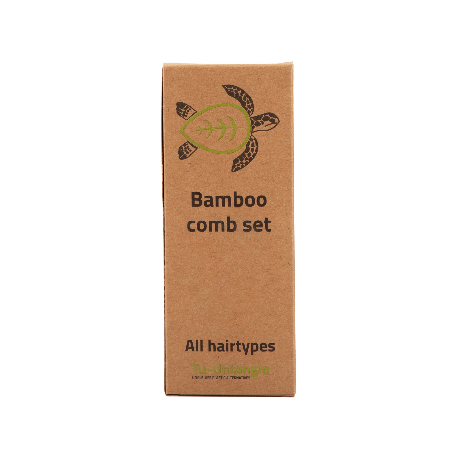 Natural Bamboo Comb Set | Plastic Free & Biodegradable | for All Hair ...