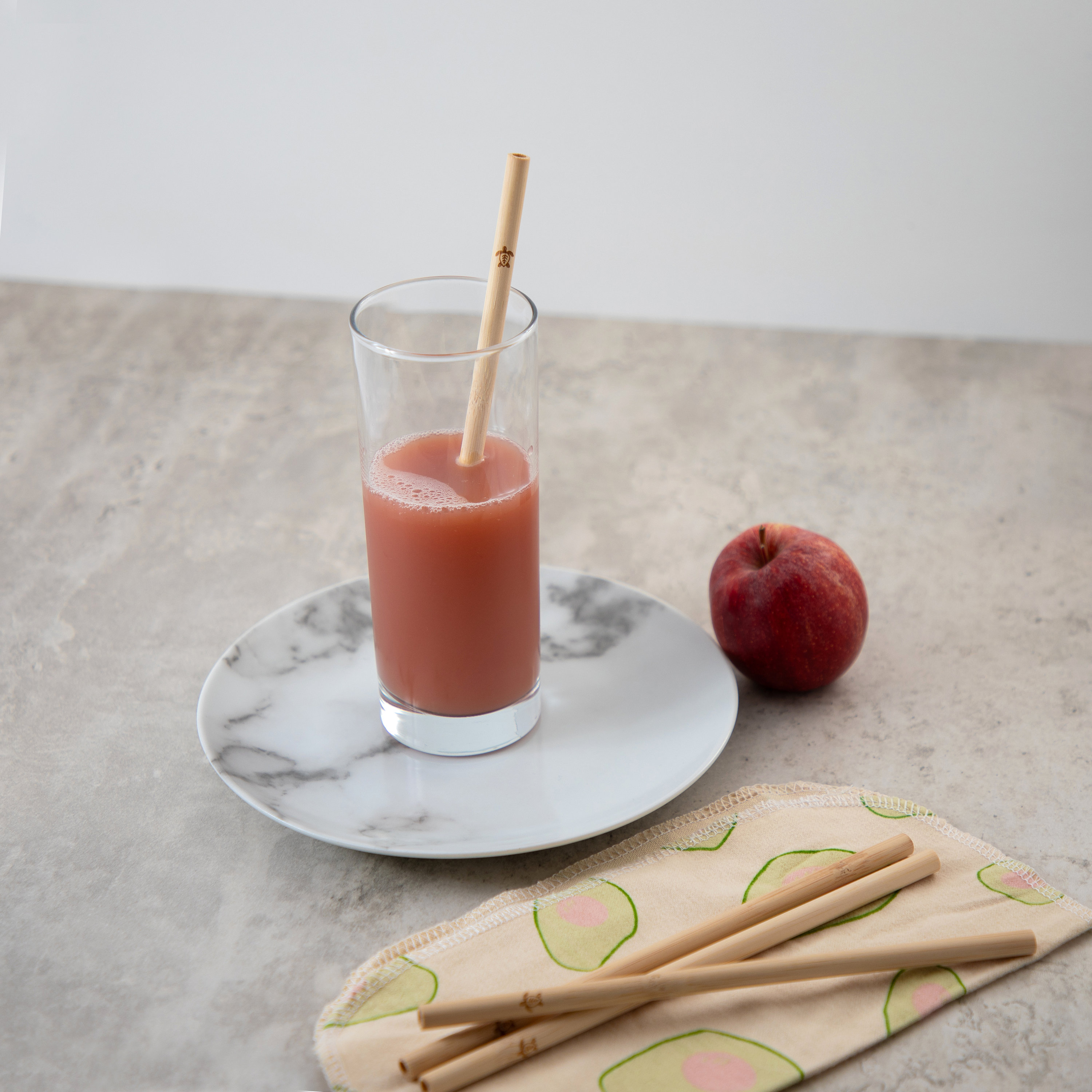 12 Bamboo Straws | Reusable & Eco-friendly Drinking Straws | Plastic ...