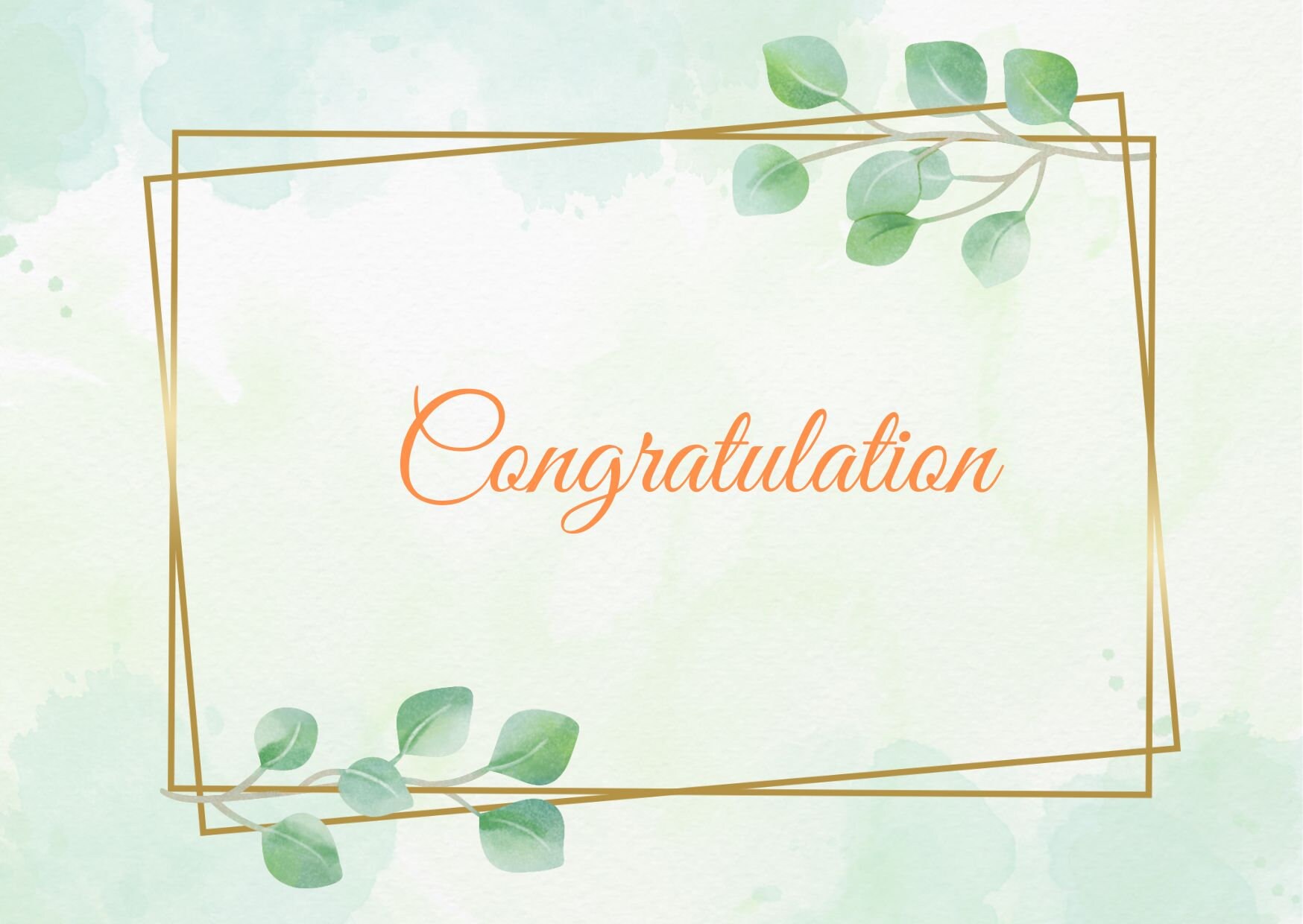 Congratulations Card Digital Download Card Printable Card - Etsy