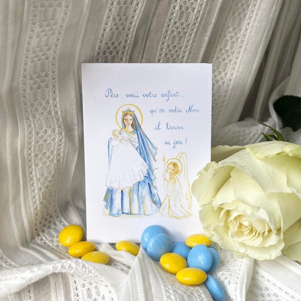 Baptême fille - Etsy France