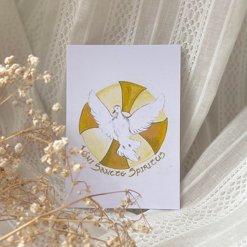 Pack of 4 Golden Confirmation Images - Etsy