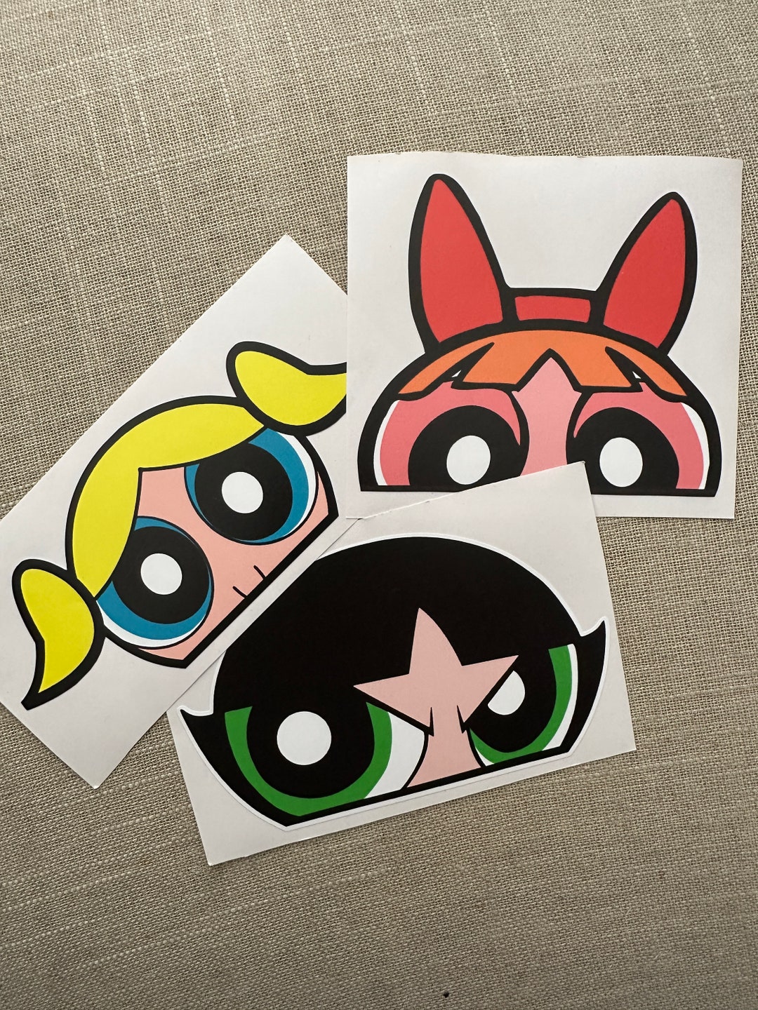 Girls Stickers Car Peekers - Etsy
