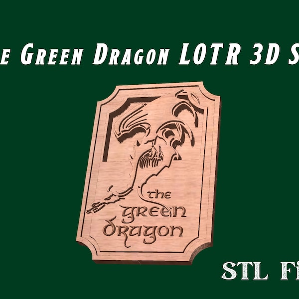 The Green Dragon Inn - Etsy